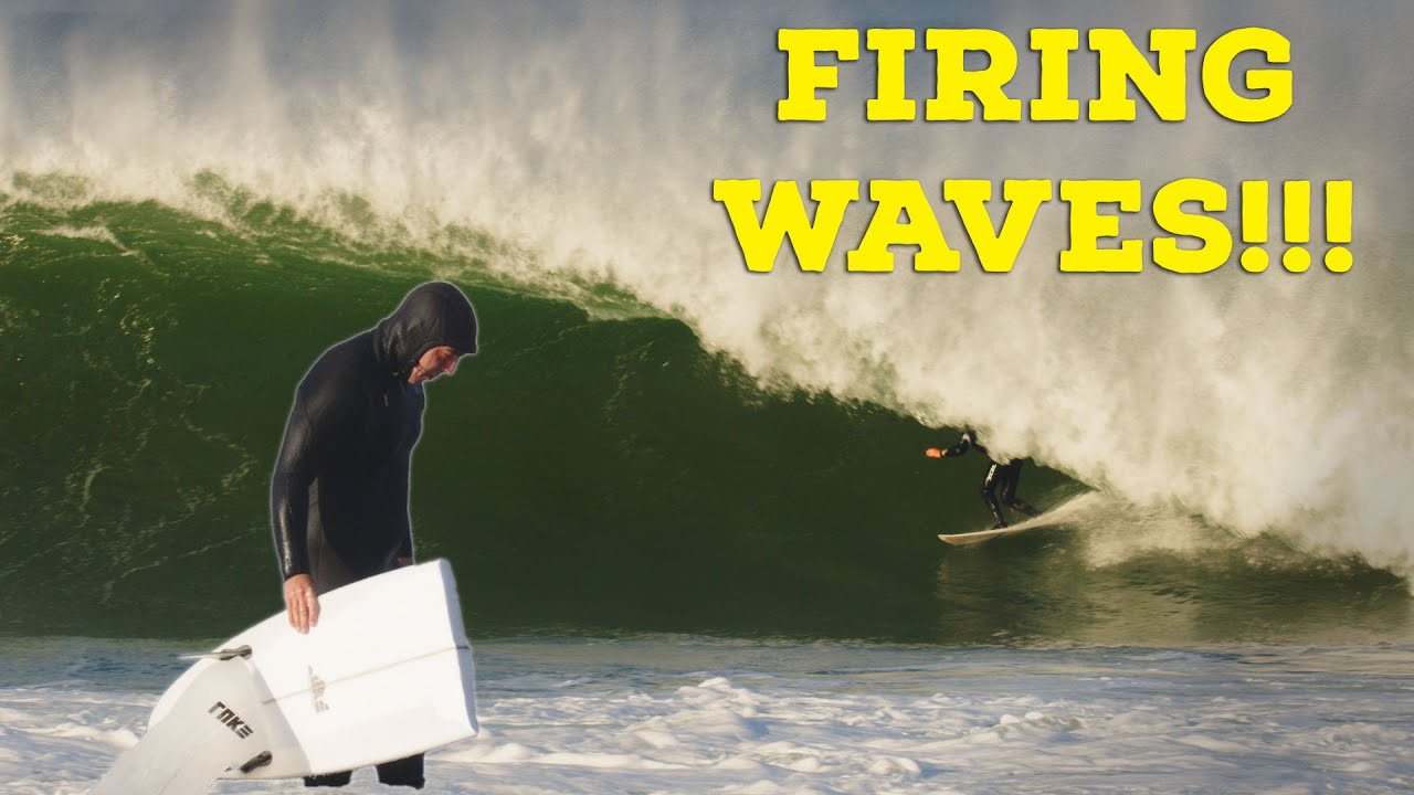 FIRING WAVES At Europes BEST Right Hand Pointbreak - YouTube
