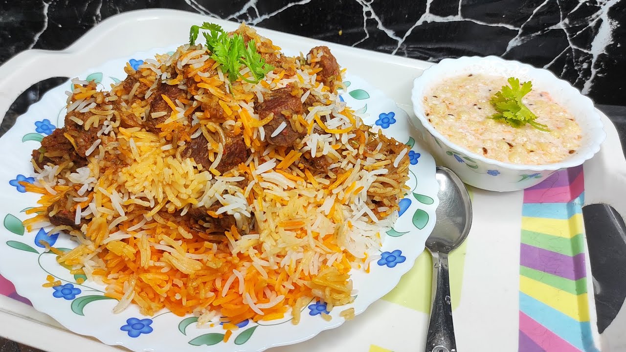 Mutton Pulao👌 || Lucknowi Pulao 👈Very tasty and Easy to cook 😍 - YouTube