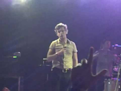 Friendly Fires performing Paris live at the El Rey Theatre Los Angeles ...