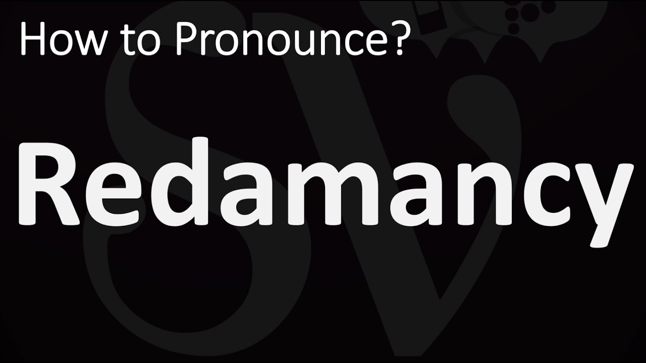 How to Pronounce Redamancy? (CORRECTLY) - YouTube