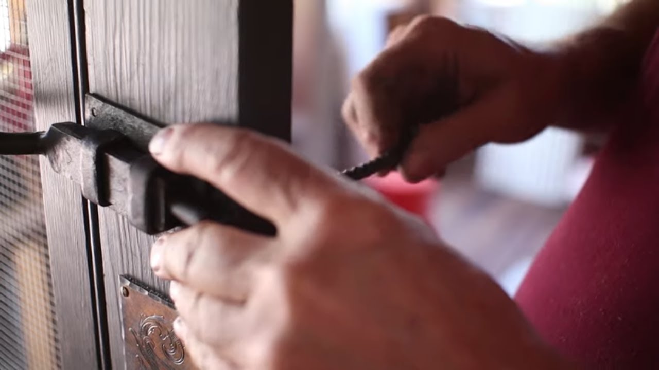 Slide bolt part 3, instalation - YouTube