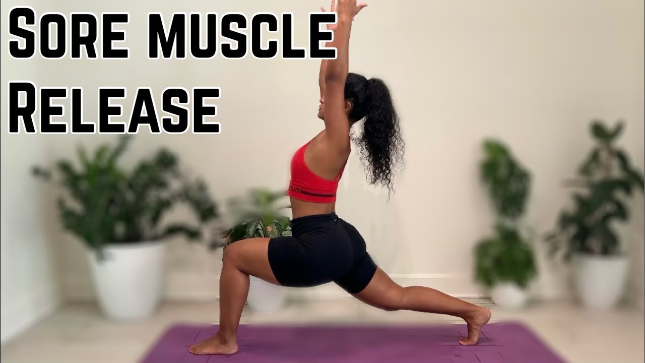 20 Min Full Body Stretch | Yoga for Tired & Sore Muscles - YouTube