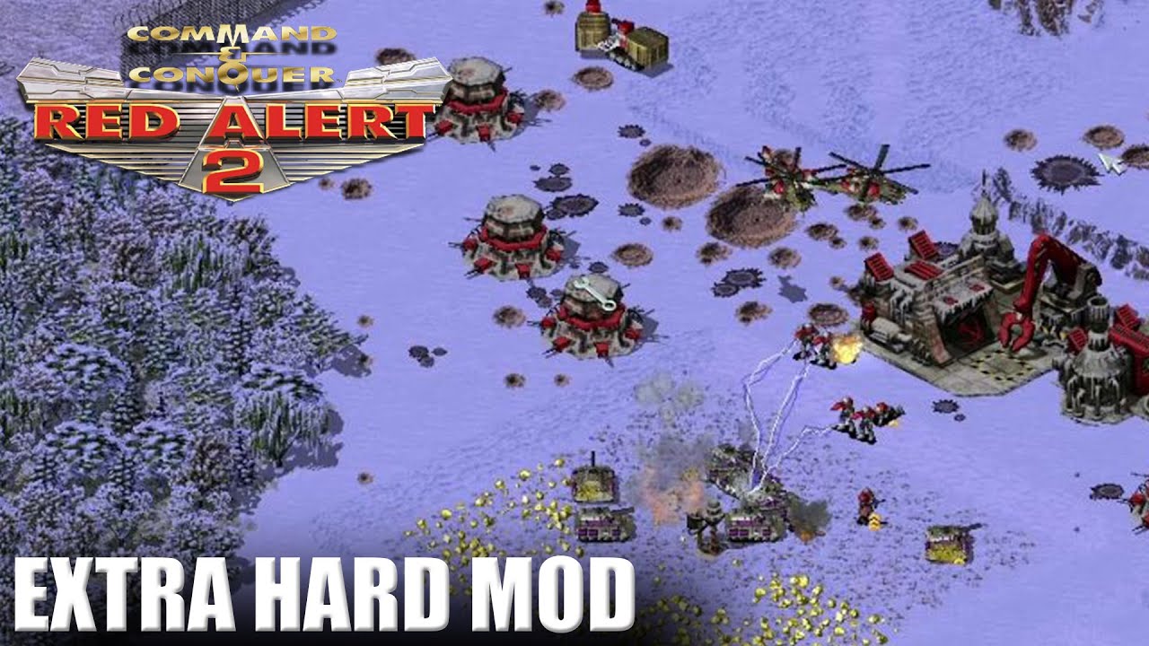 Red Alert 2 | Extra Hard Mod | Saved by Tesla Troopers - YouTube