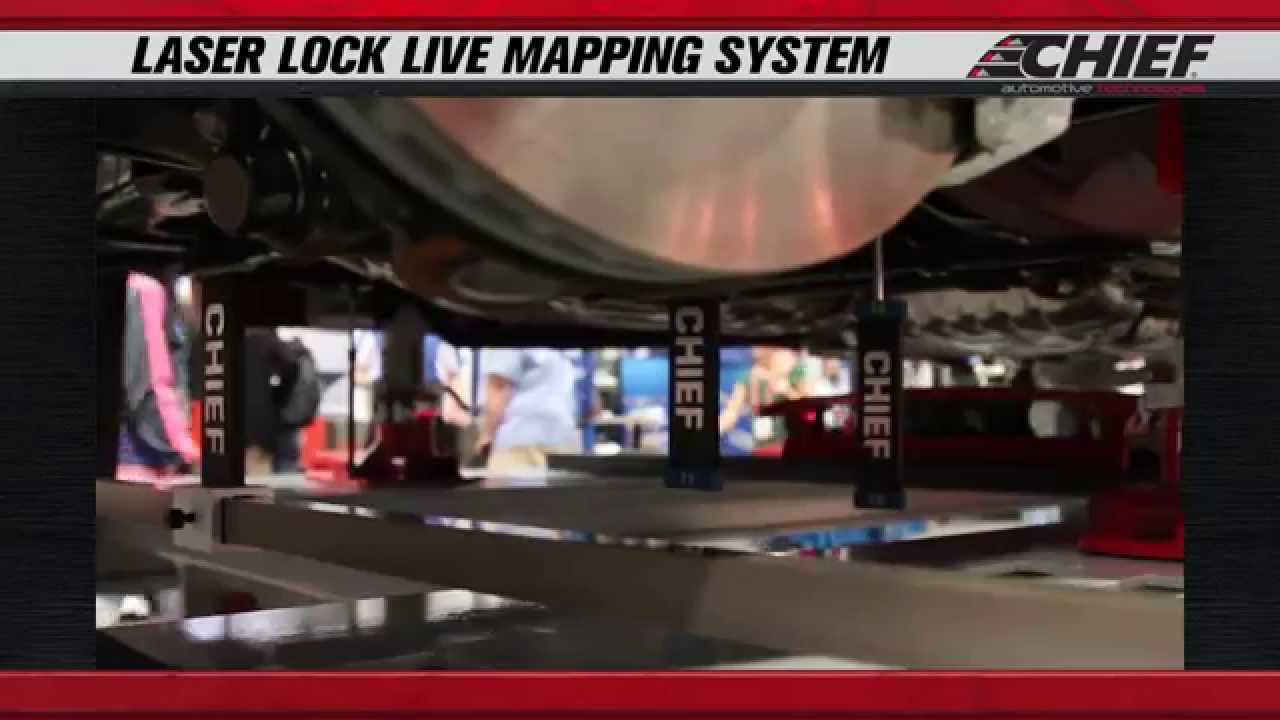 SEMA 2014: Chief LaserLock Live Mapping System - YouTube