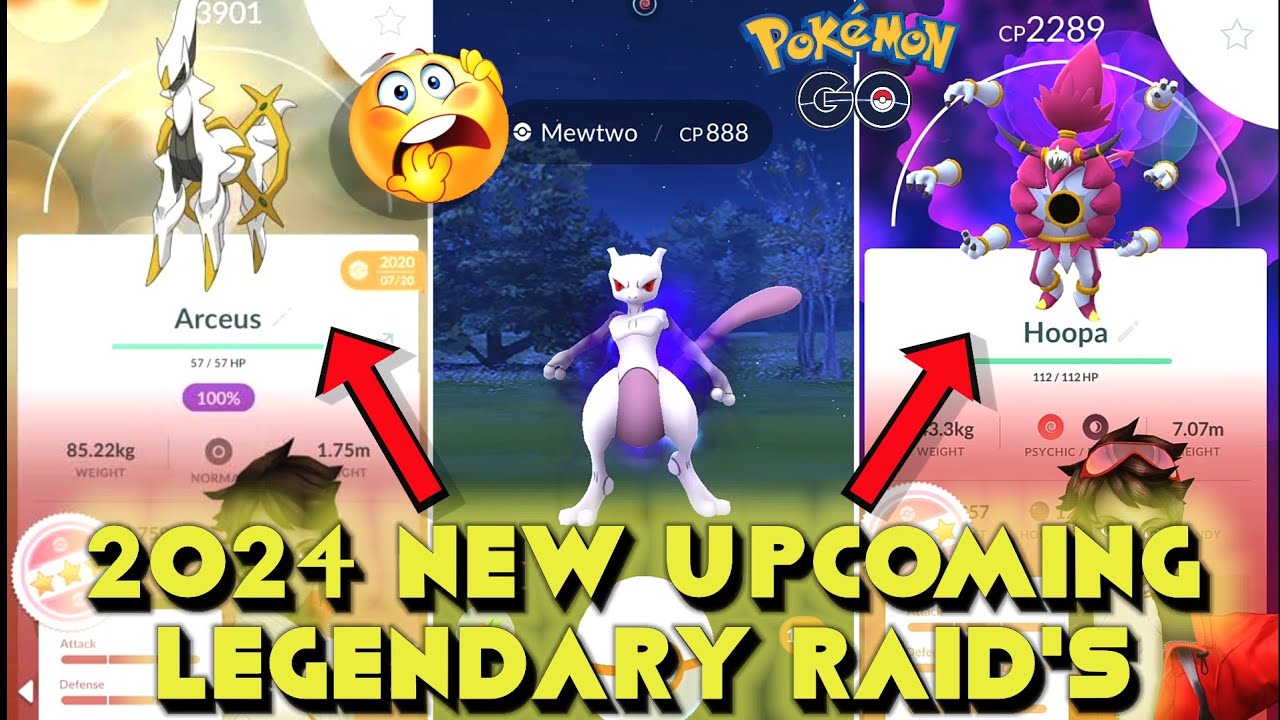 2024 New Upcoming Legendary Pokemon Raid😳 - IN POKÉMON GO - Full ...