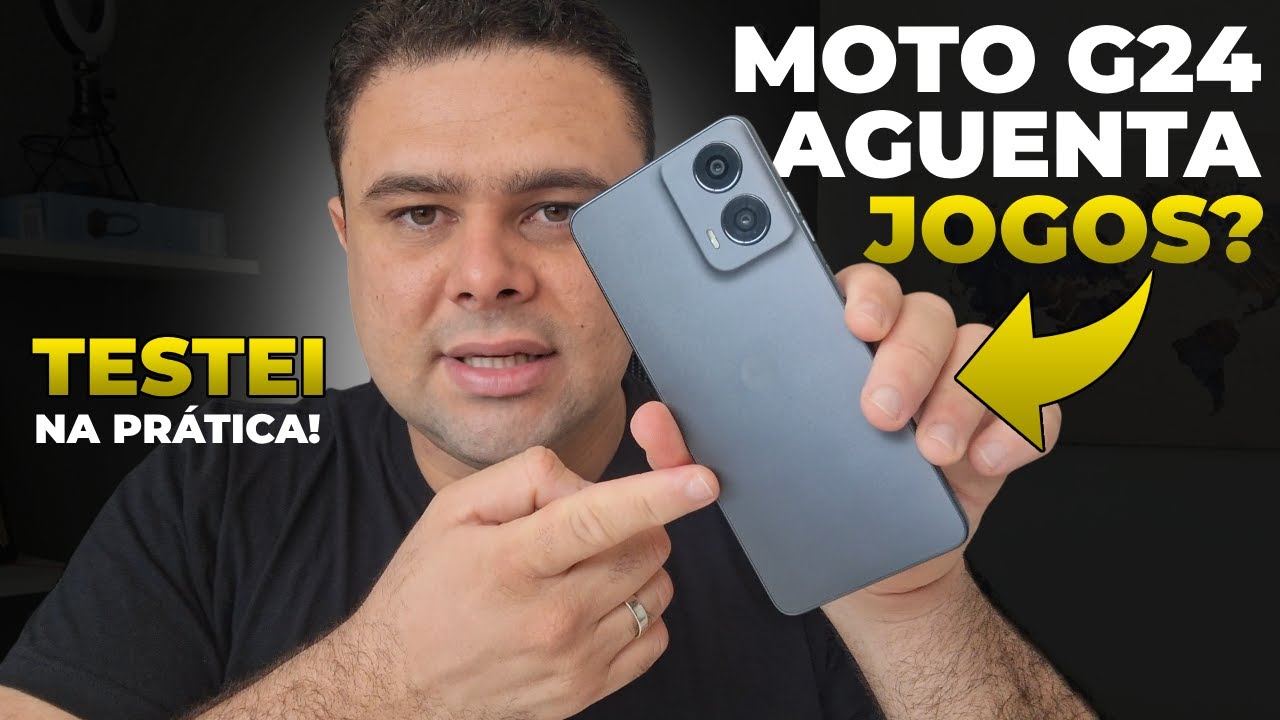 MOTO G24 é Bom Pra Jogos? Veja o Teste na Prática! - YouTube