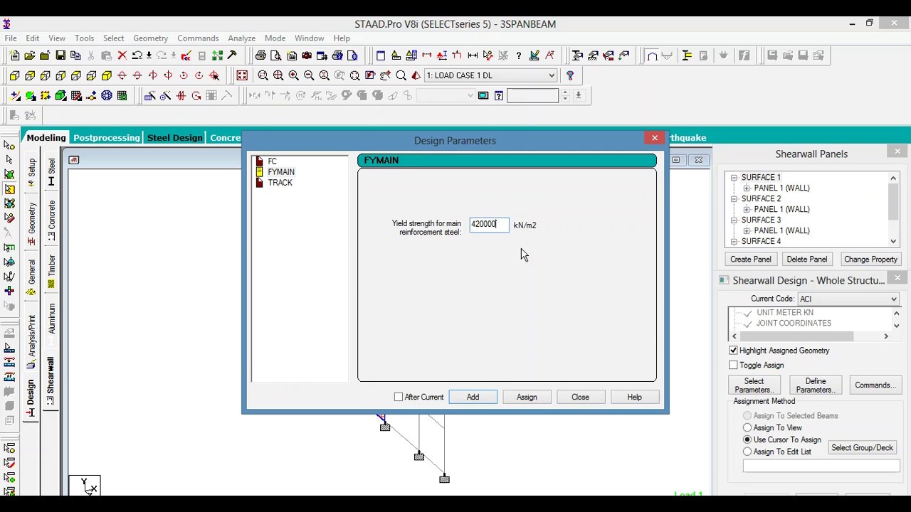 shear wall staad Pro - YouTube