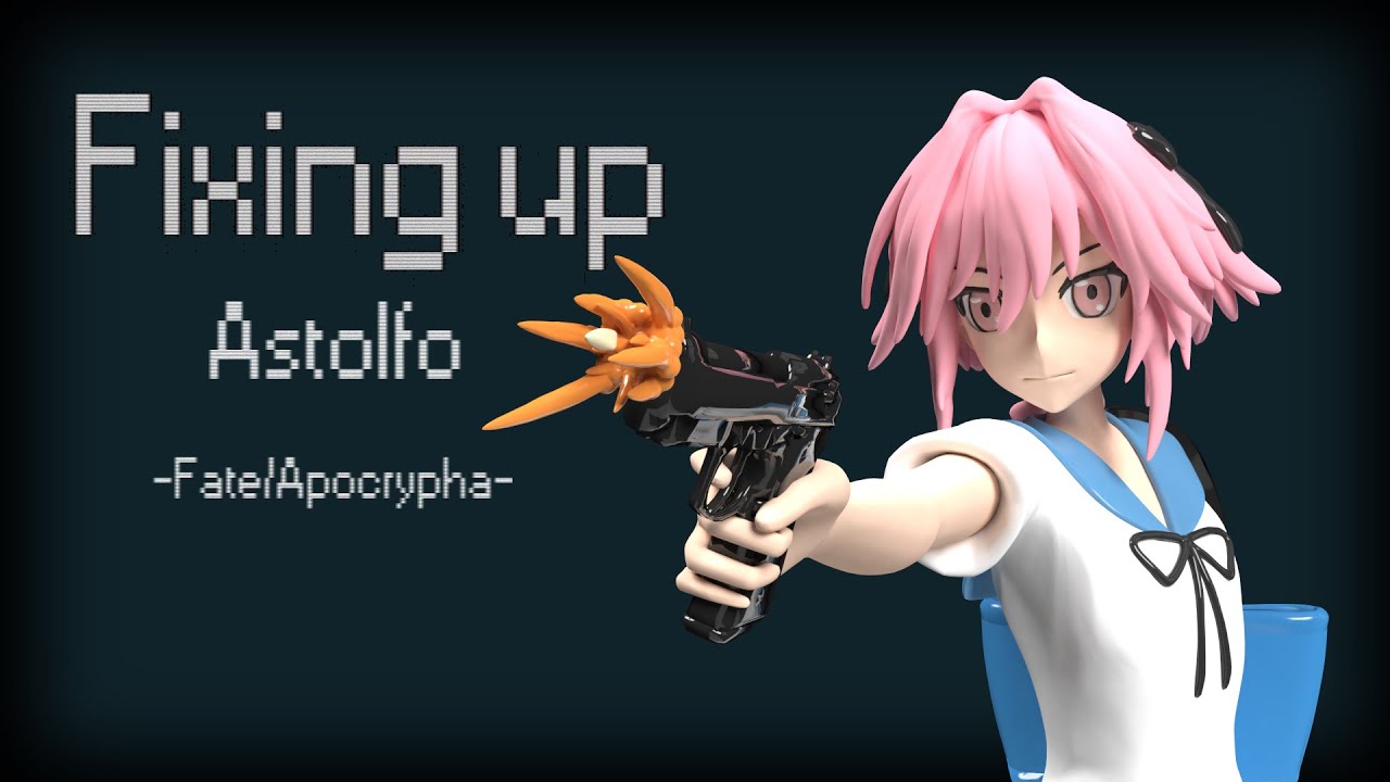 3D Print - Fixing up - Astolfo - Fate Apocrypha - YouTube