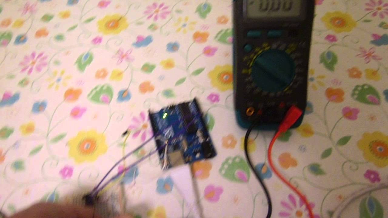 74HC4050 Level Shifter con Arduino - YouTube