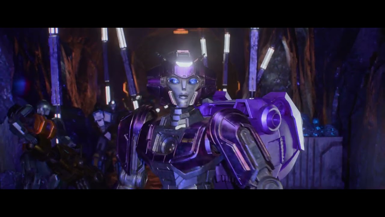Mining Scene | Transformers One - YouTube