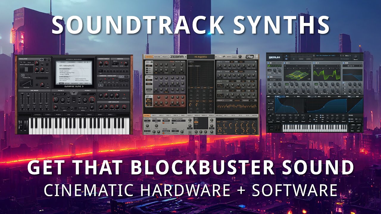 Soundtrack Synths - Get that Blockbuster Sound | GearNews.com Article ...