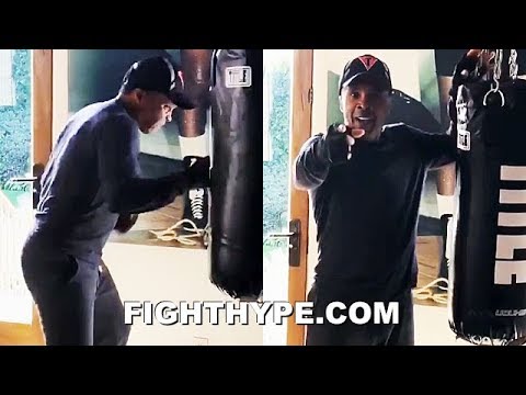 SUGAR RAY LEONARD PACKS A HELL OF A PUNCH AT 62; STILL PUTTING IN WORK ...