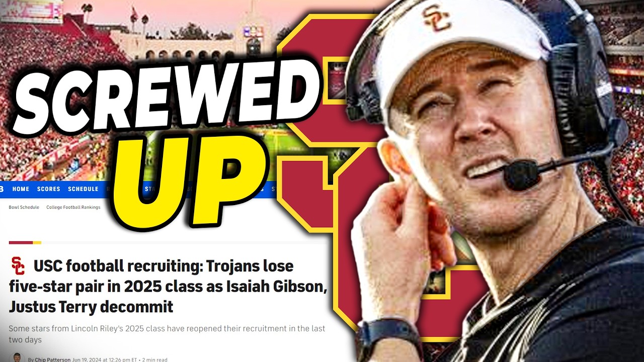 WHY USC Lincoln Riley LOST Isaiah Gibson & Justus Terry in 1 DAY - YouTube