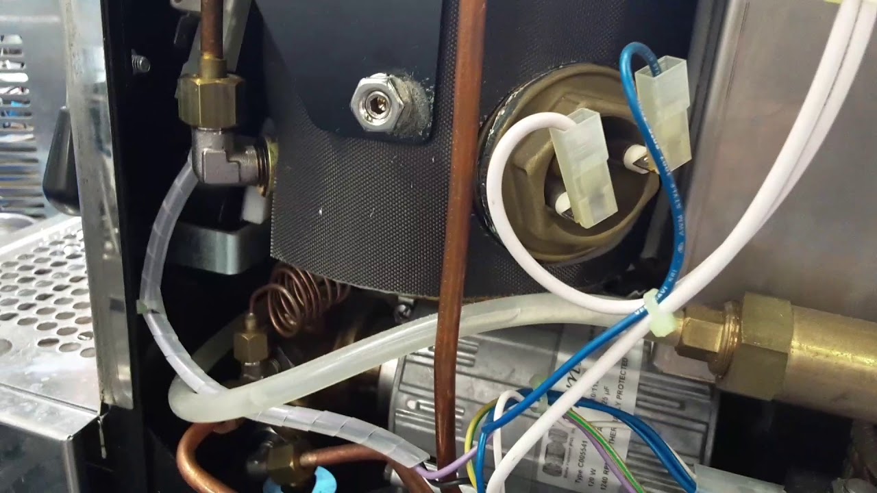 Showing Major Components inside Rocket R58 Espresso Machine - YouTube