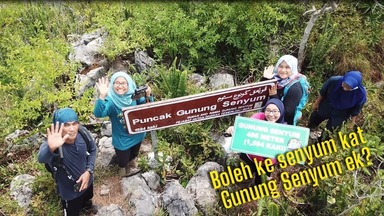 Macamana nak naik ke puncak Gunung Senyum dengan senyuman indah? - YouTube