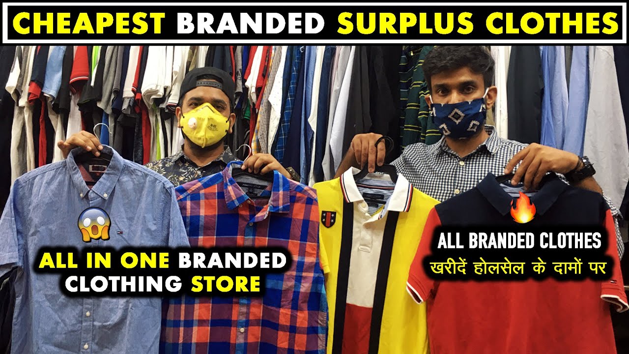 Buy Cheapest Export Surplus Garments | Shirt, T-shirt, Denims ...