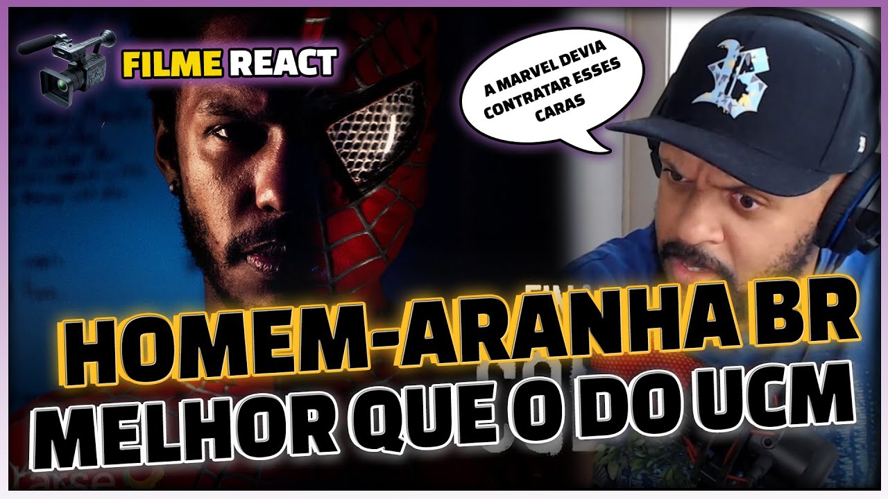 FILME REACT ARANHA: SOB A SOMBRA DA MÁSCARA UM DOS MELHORES FILMES DO MIRANHA - YouTube