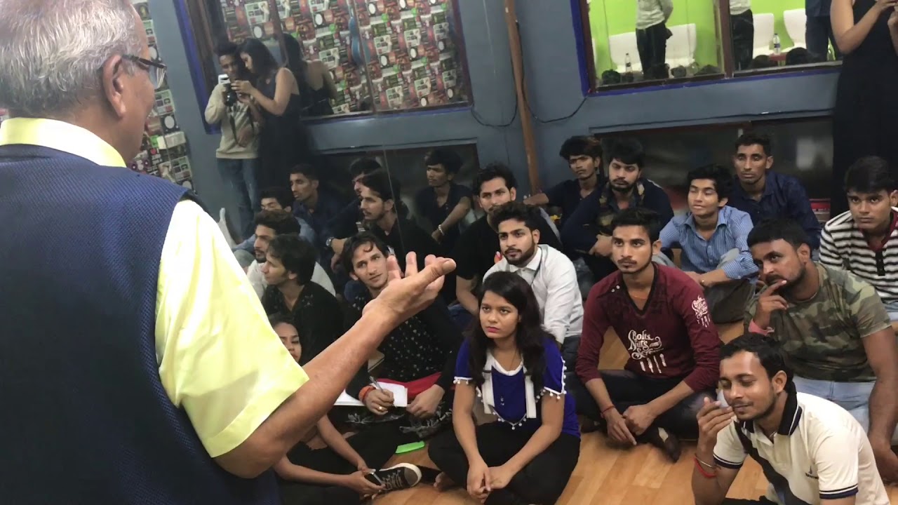 Acting tips in Hindi by Actor Ramesh Goyal Best Acting Institute ...