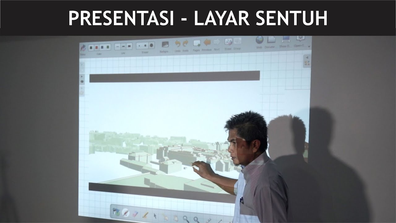 Presentasi Layar Sentuh dengan Camtouch Touchkoya Diaplikasikan di ...