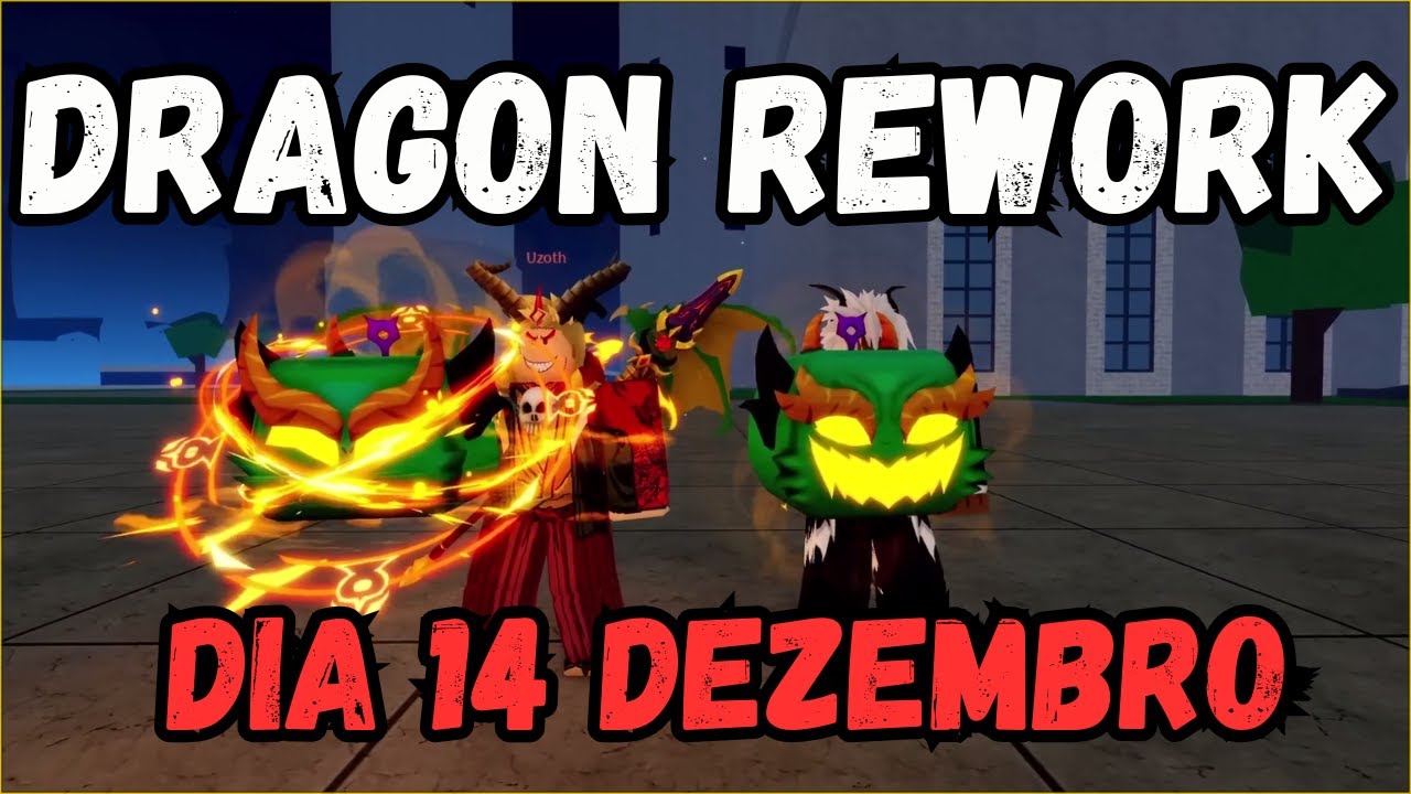 DRAGON REWORK TRAILER + SHOWCASE Blox Fruits - ATUALIZAÇÃO ESSE MÊS ...
