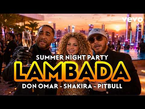 Don Omar x Shakira x Pitbull  - LAMBADA 2026 | Global Party | Latin Lambada Tropical EDM 2026