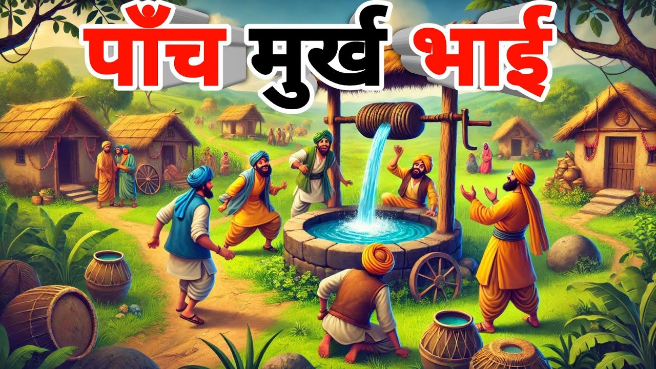पांच मूर्ख भाई | Five foolish brothers | पौराणिक कथा | # ...