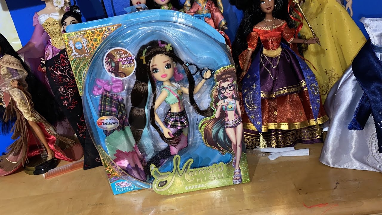 MERMAID HIGH SPRING BREAK RAYNEA DOLL! Unboxing and review ! - YouTube
