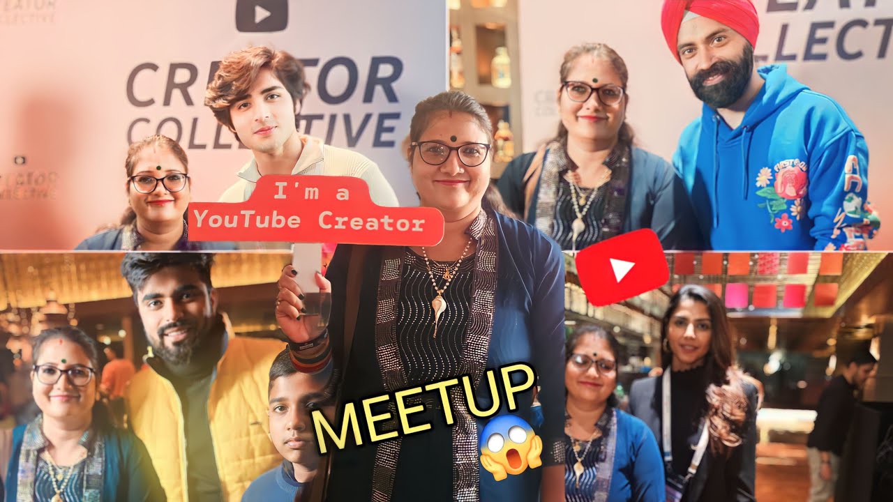 Creator Collective YouTube Event Gurgaon #YoutubeCreatorCollective ...