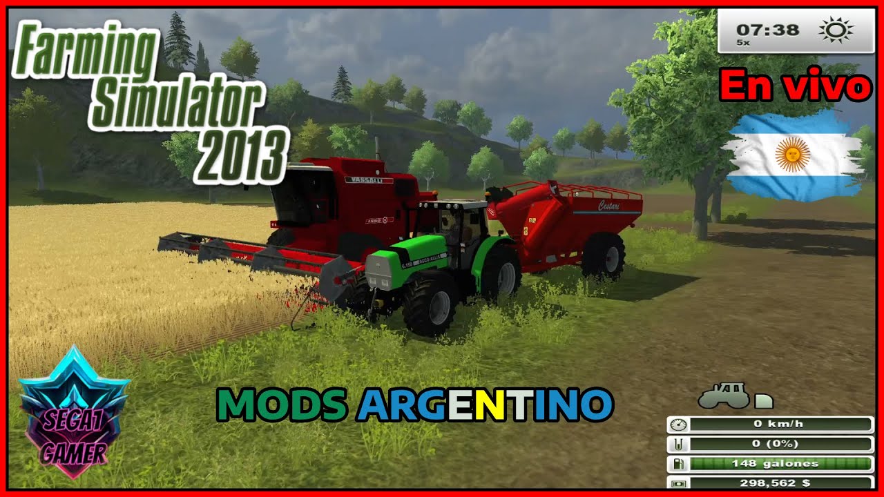 FS13 - "Lo probamos con mods argentinos" PARTE 2 #farmingsimulator # ...