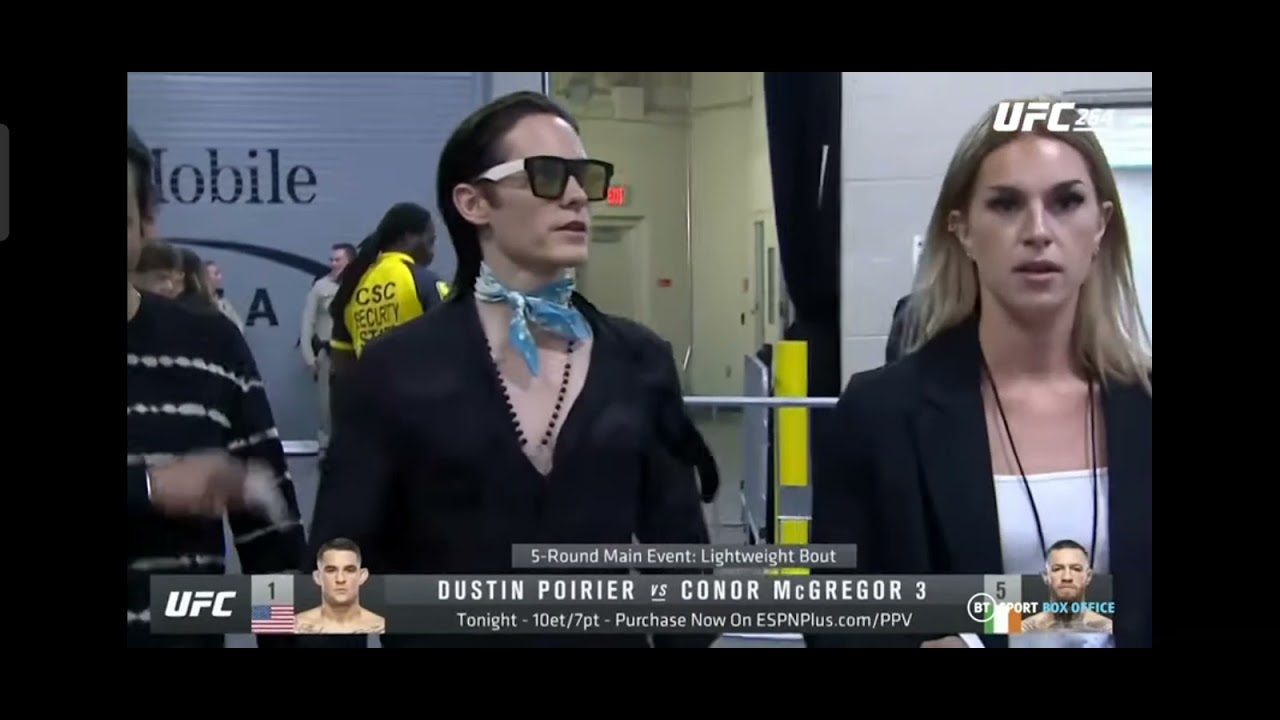 Jared Leto in UFC 264. Fashionista Oscar Winning Actor - YouTube