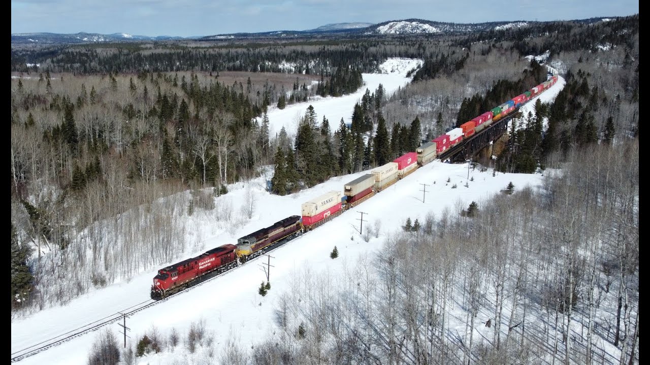 Canadian Pacific/Canadian National ~ March/April 2023 - YouTube