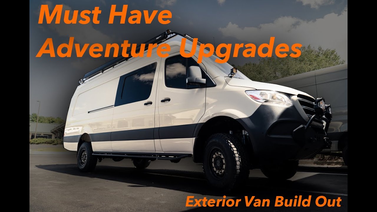 Best Sprinter Adventure Upgrades - Exterior Van Build Out - YouTube