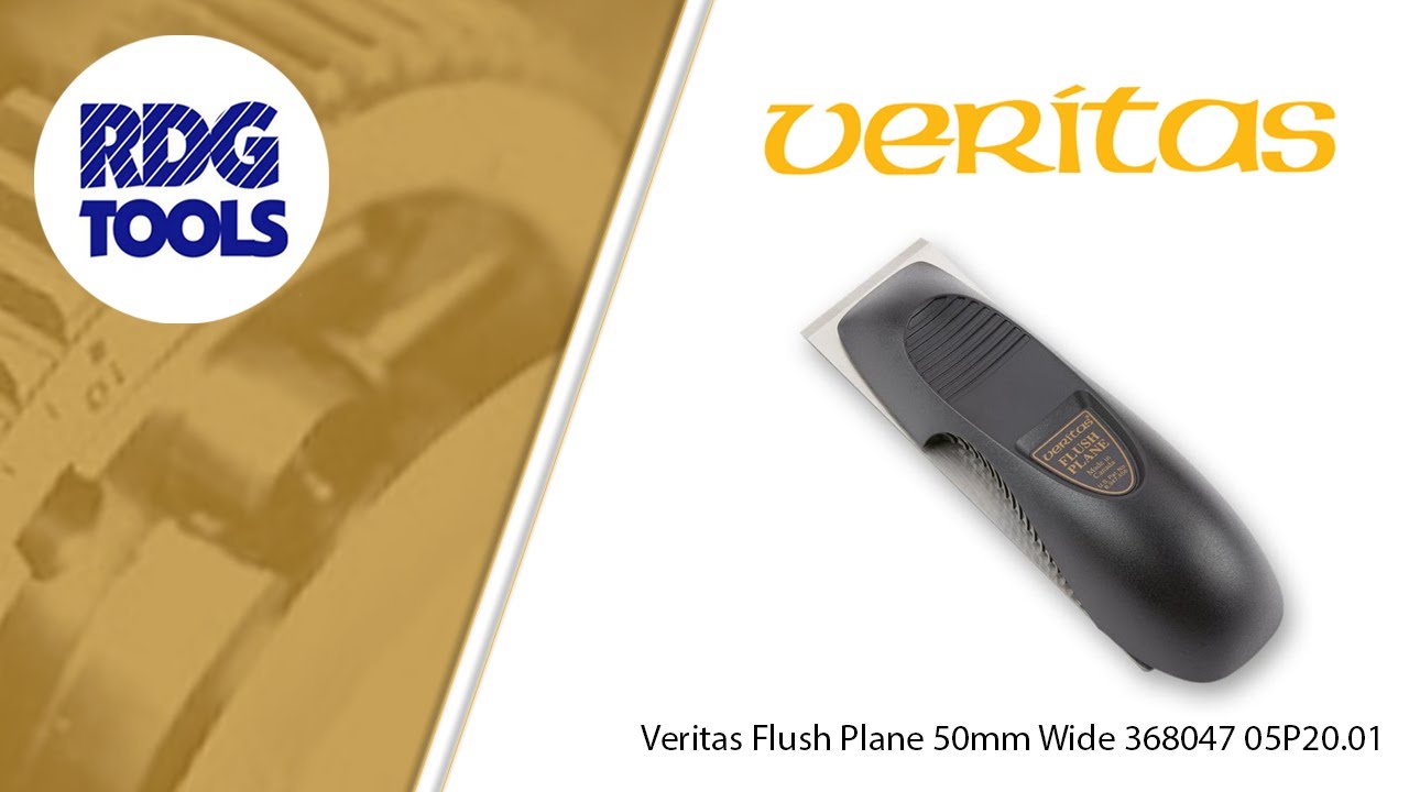Veritas Flush Plane 50mm Wide 368047 05P20 01 (RDG TOOLS) - YouTube