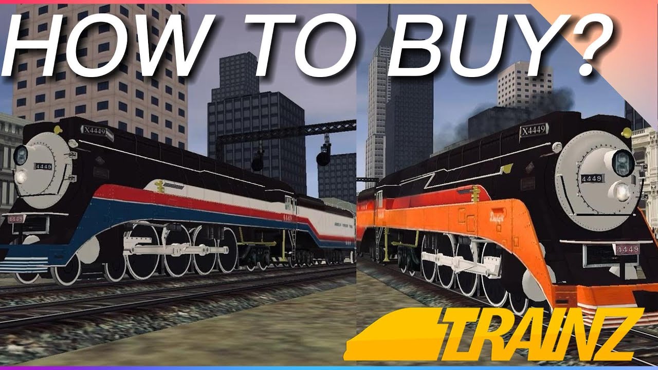 Trainz Driver2｜Ways To buy Trains In Trainz - Daylight 4449 - YouTube