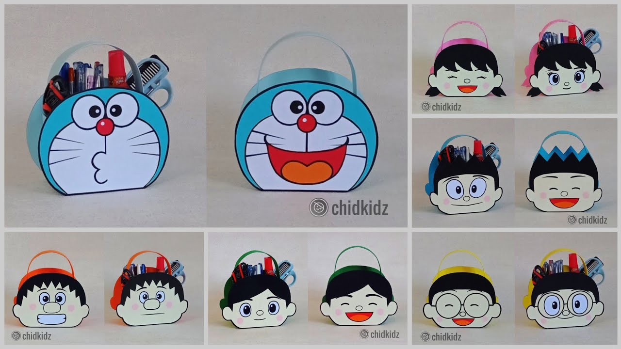 Doraemon And Friends Compilation Craft DIY | Kompilasi Kerajinan Tangan ...