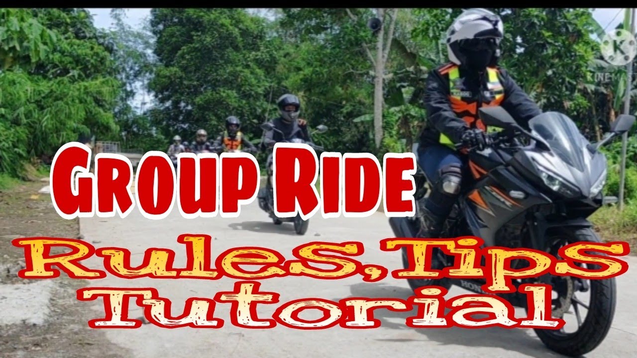 GROUP RIDE TIPS | Region Eight Riders Club - YouTube