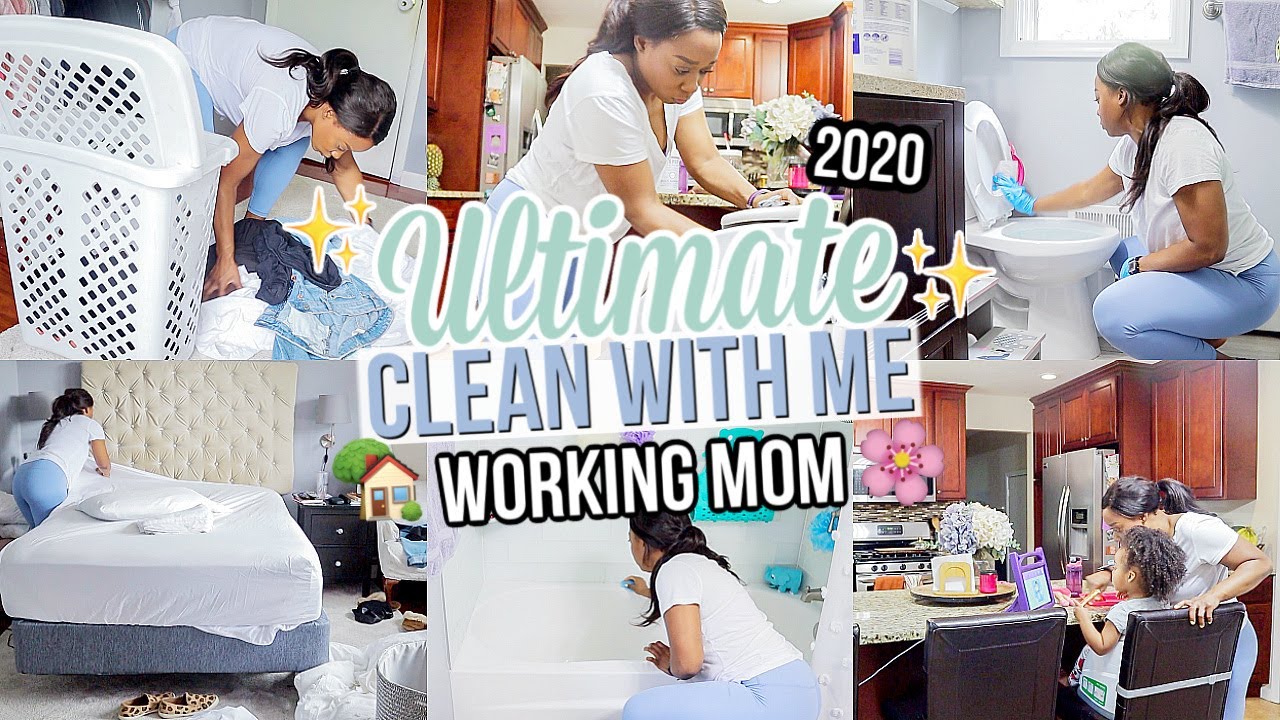 ULTIMATE CLEAN WITH ME! EXTREME SPEED CLEANING MOTIVATION | REAL LIFE ...