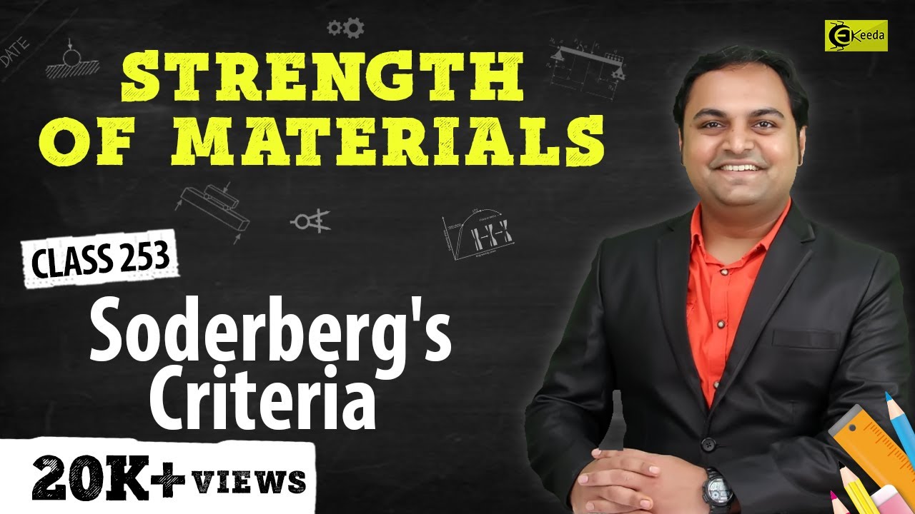 Soderberg's Criteria - Theories of Elastic Failure - Strength of ...