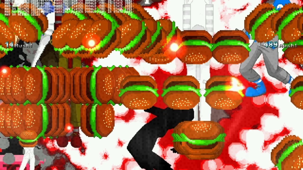MUGEN: Super Dark Donald & K-Dark Ronald (12p) V.S U-Donald 2nd & U ...