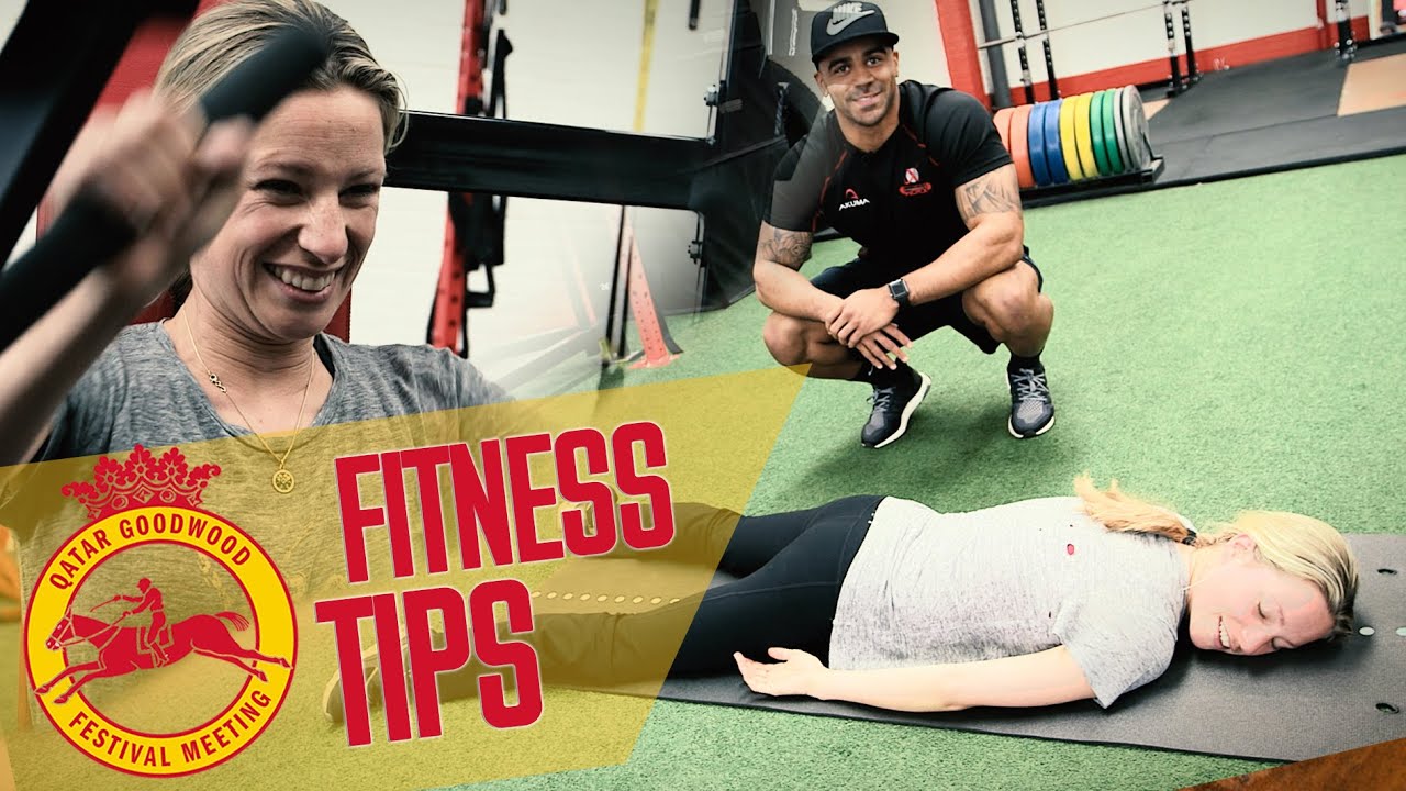 Jockey Fitness Tips: Core and lower body - YouTube