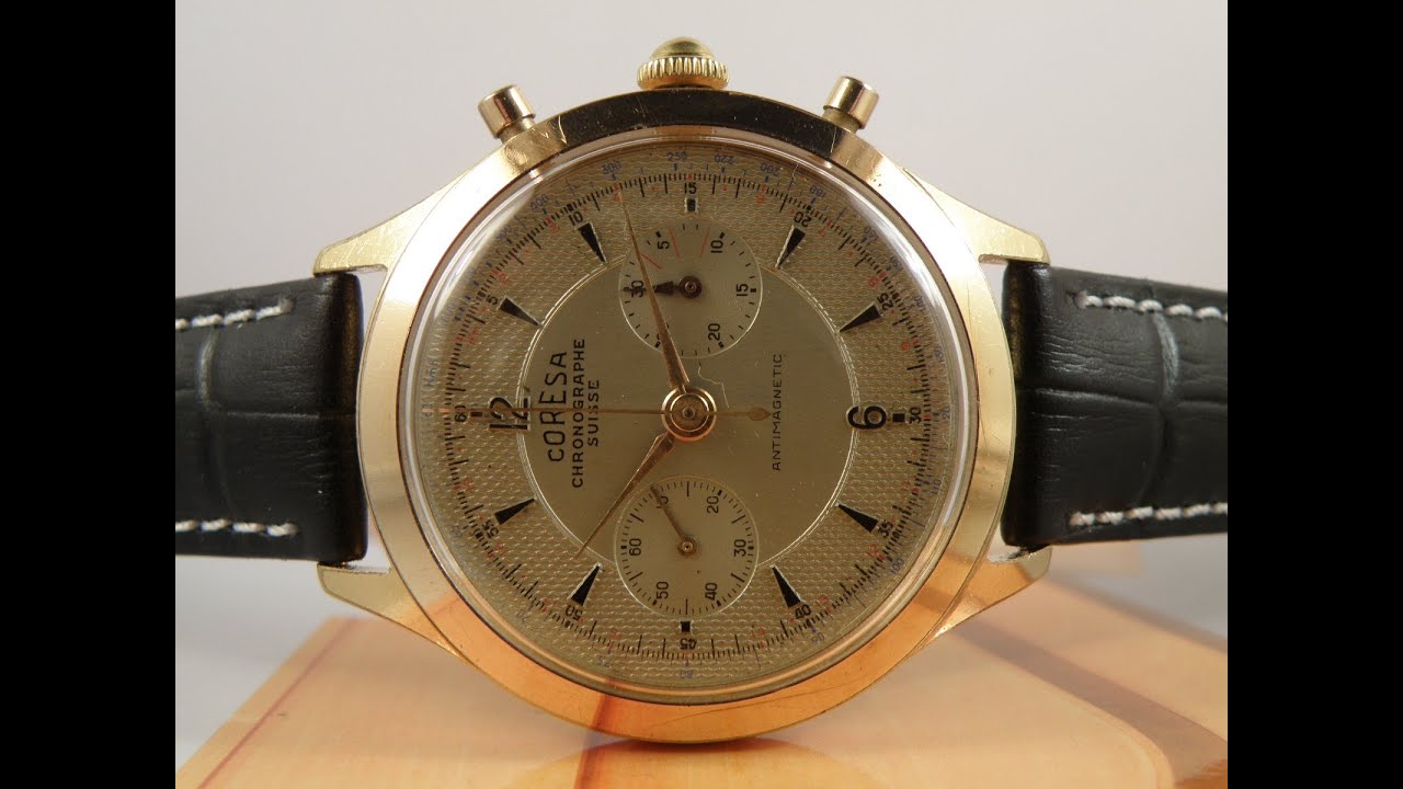 LANDERON 51 CORESA CRONOGRAPHE - YouTube