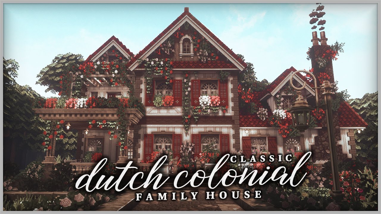 Classic Dutch Colonial House 🍒🌼🏡 - Cocricot MiniaTuria┊Aesthetic ...