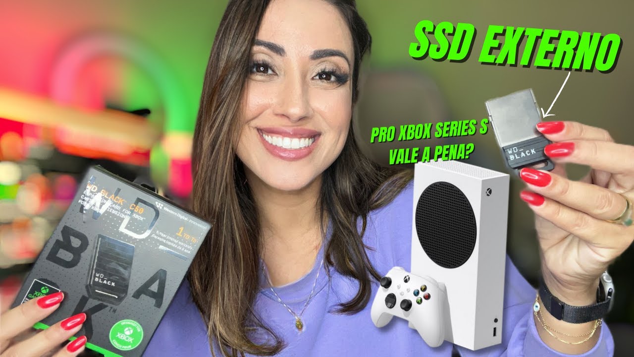 Unboxing e Teste do SSD EXTERNO WD BLACK XBOX SERIES S e X | Expansão ...