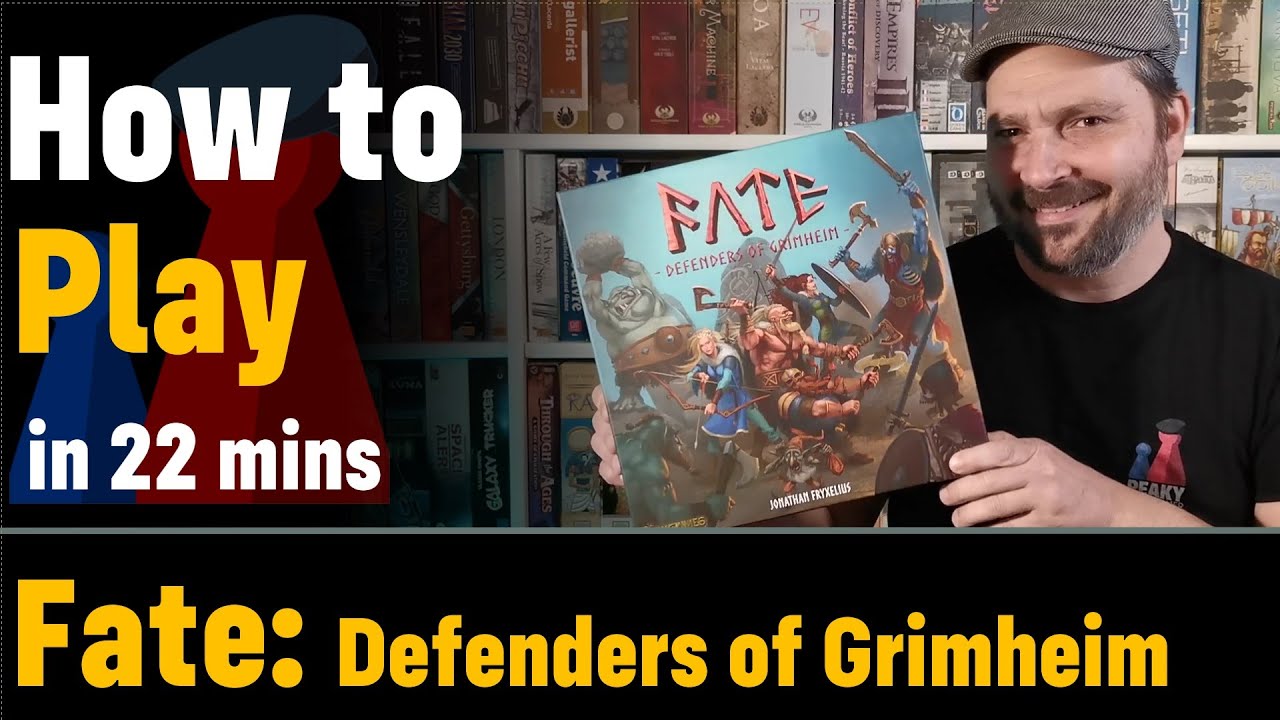 How to play Fate : Defenders of Grimheim + Visuals - Peaky Boardgamer ...