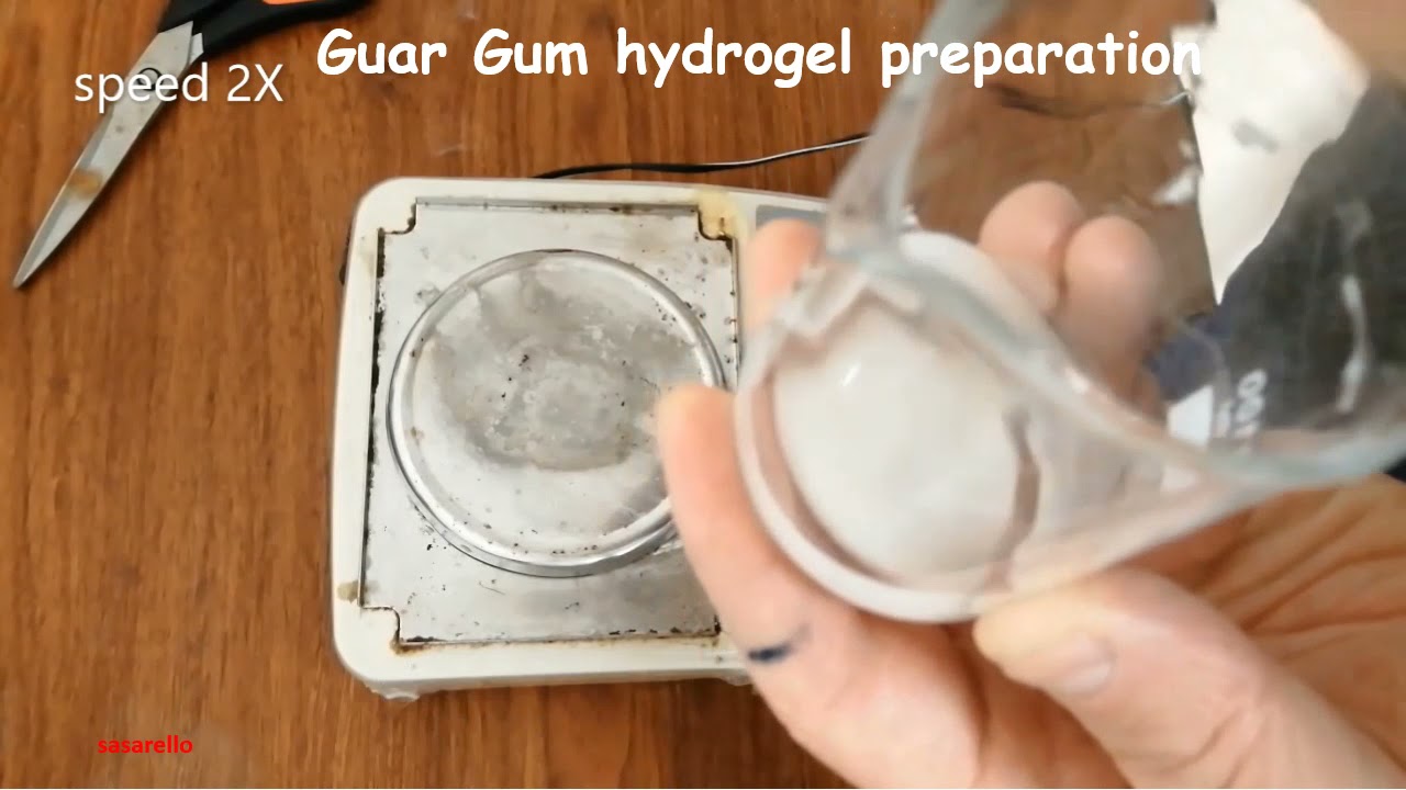 Facile preparation of a self healing hydrogel - YouTube