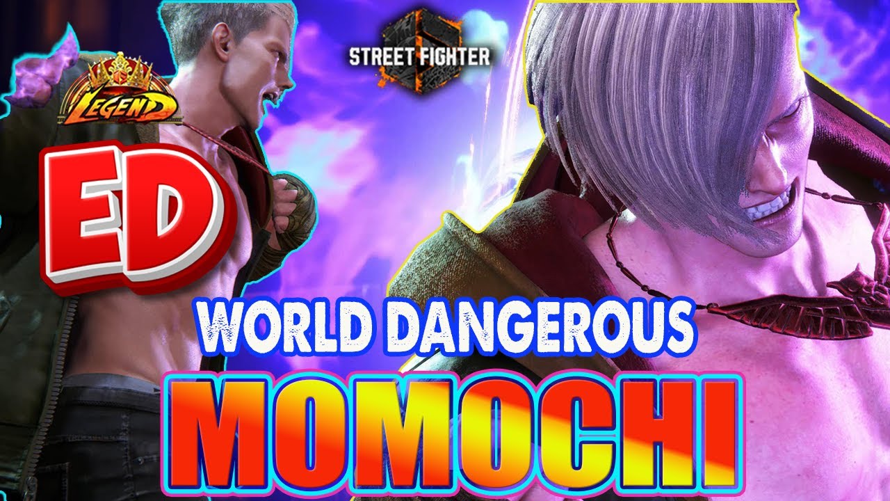 SF6 🔥 ED World Dangerous " MOMOCHI " ED ! 🔥Best High Level DLC Replays ...