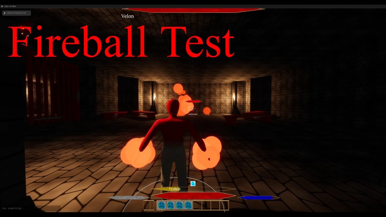 Dev Showcase 1: Fireball Spell - YouTube
