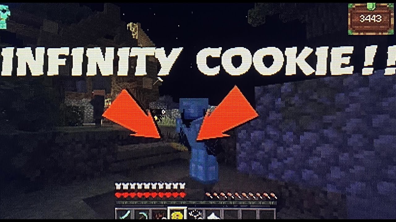 MAKING The INFINITY Cookie in Minecraft - YouTube