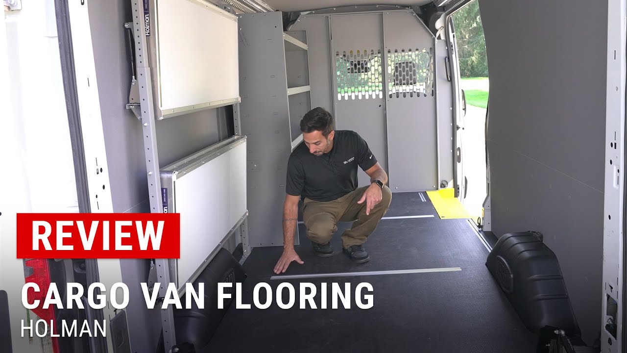 Review of Holman's Cargo Van Flooring With Tracks In Our Ford Transit ...