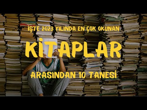 2023 En Çok Okunan Kitaplardan 10 Tanesi #viral #video #youtube #kitap #okuma #viralvideo #oku
